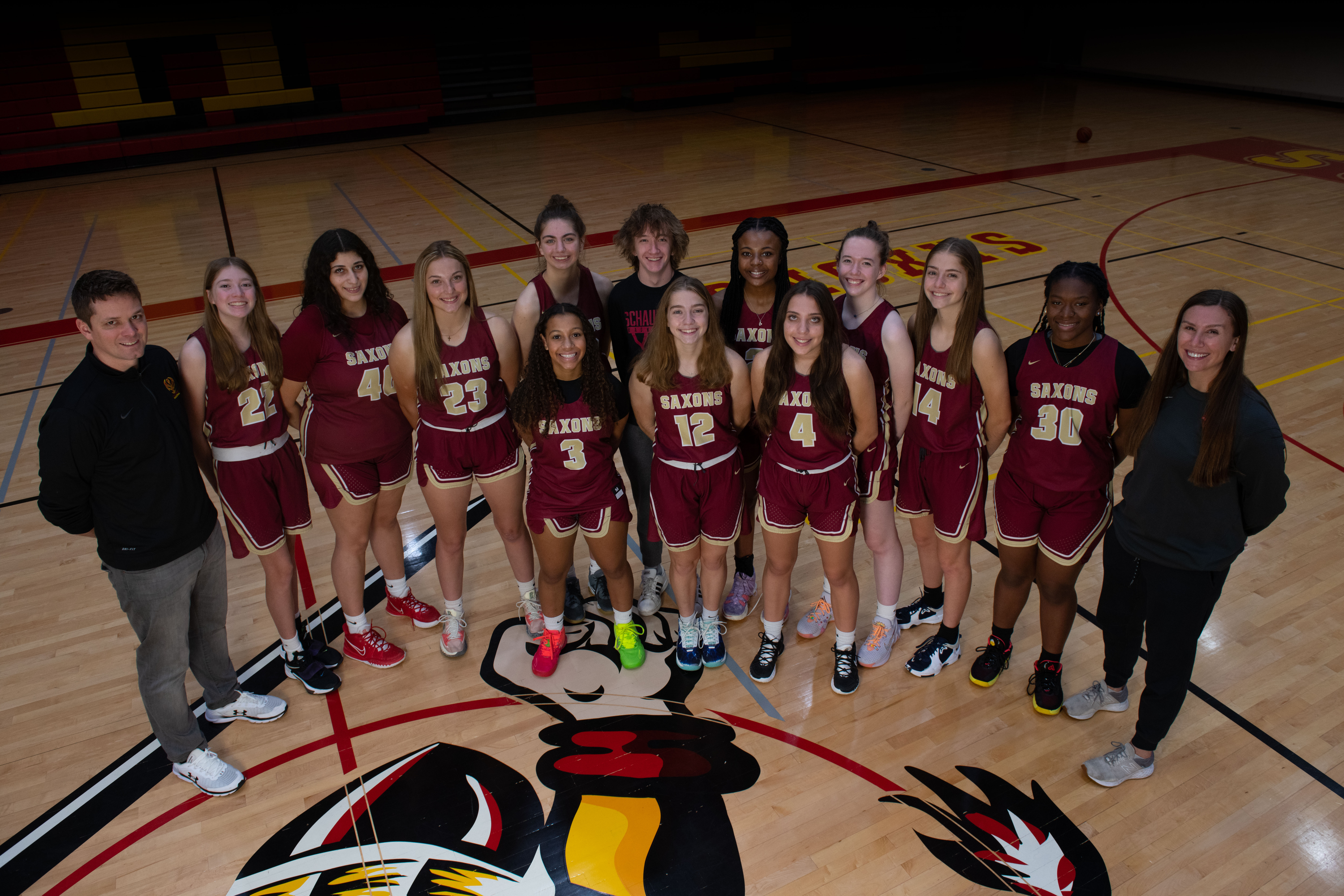 High School Girls Basketball Team